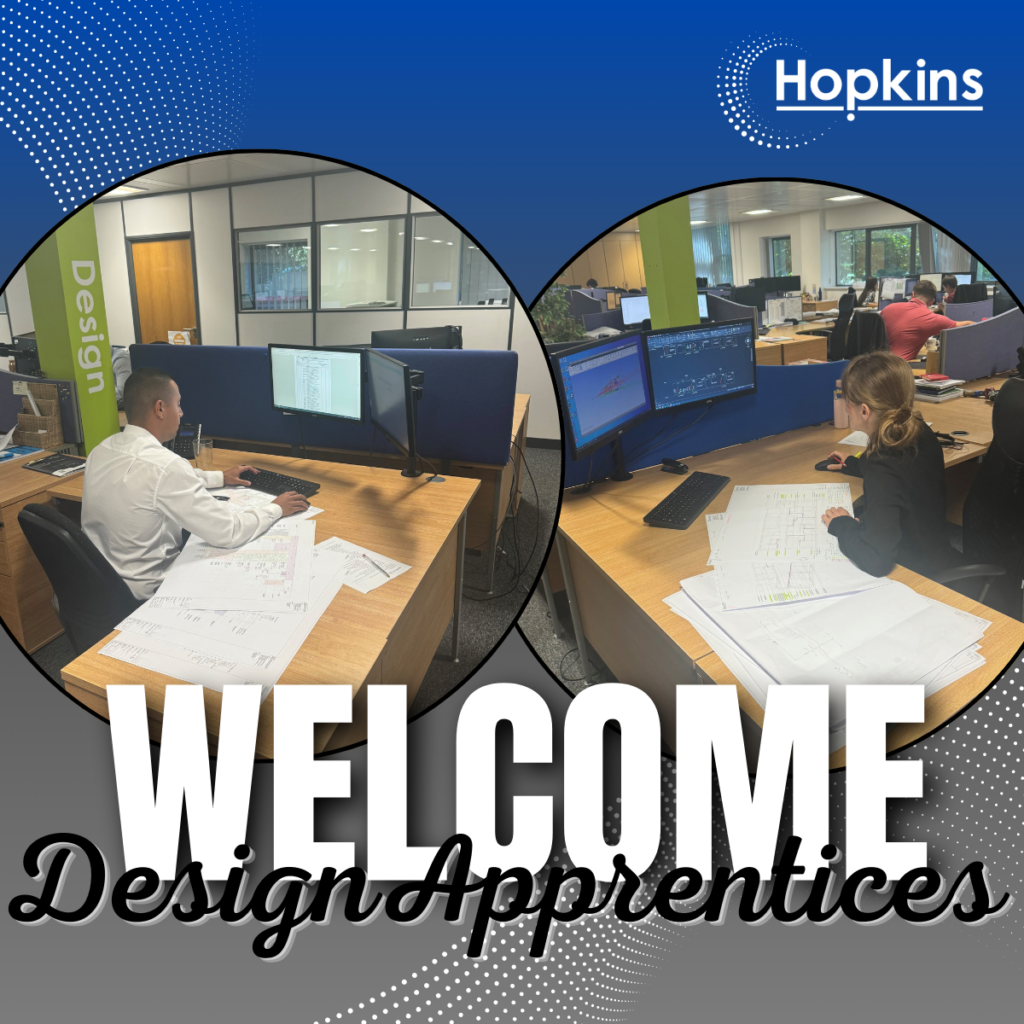 Hopkins Welcome Two Design Apprentices - J&B Hopkins