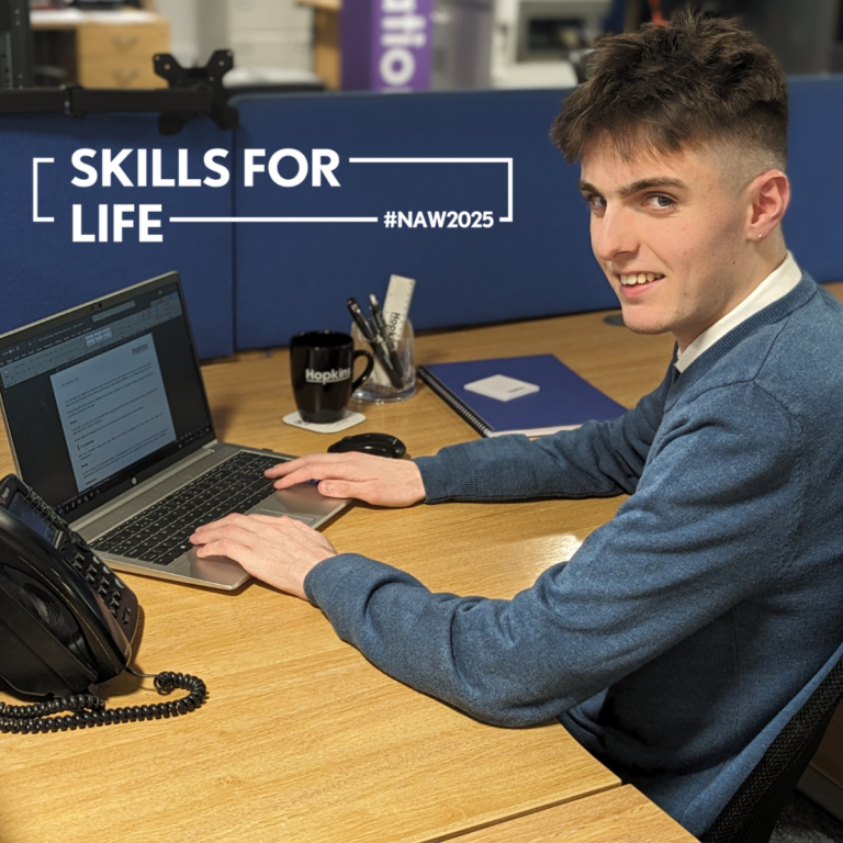 NAW2025 - Apprentice Spotlight: Caleb Clarke - J&B Hopkins